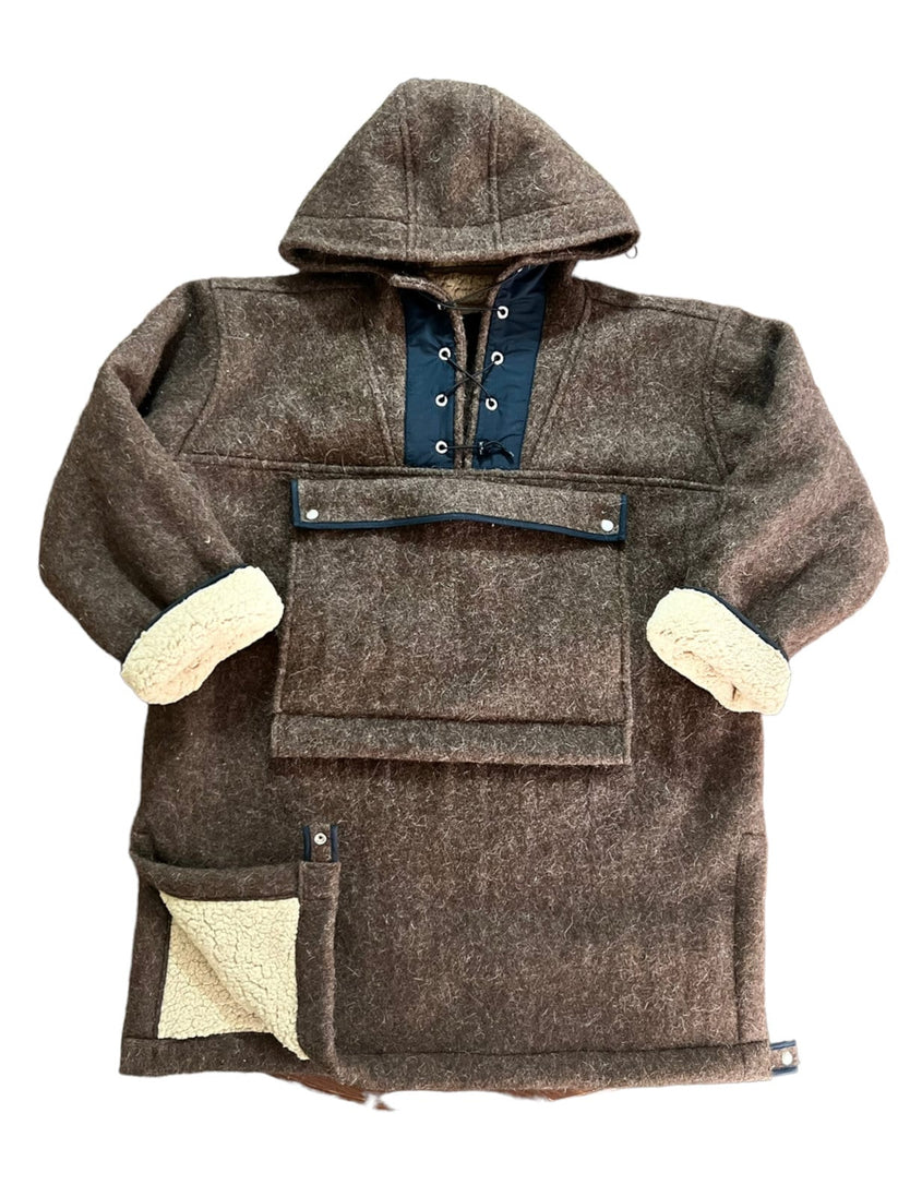 Anorak | Wool - Wax Canvas - Sheep Fetch | Custom Bespoke Anorak You c