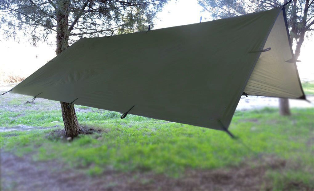 Bushcraft Tarp | Bushcraft Wool Blanket, Tarp , Ground Mat | Handmade