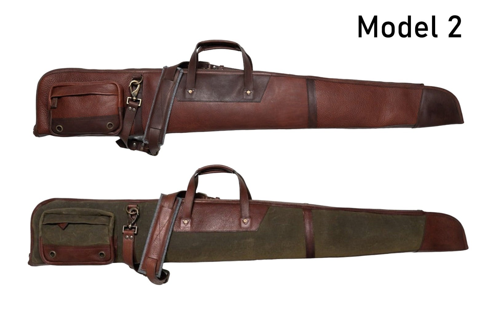 Handmade 9 Model | Leather Rifle Bag | Canvas Rifle Bag | Waxed Canvas