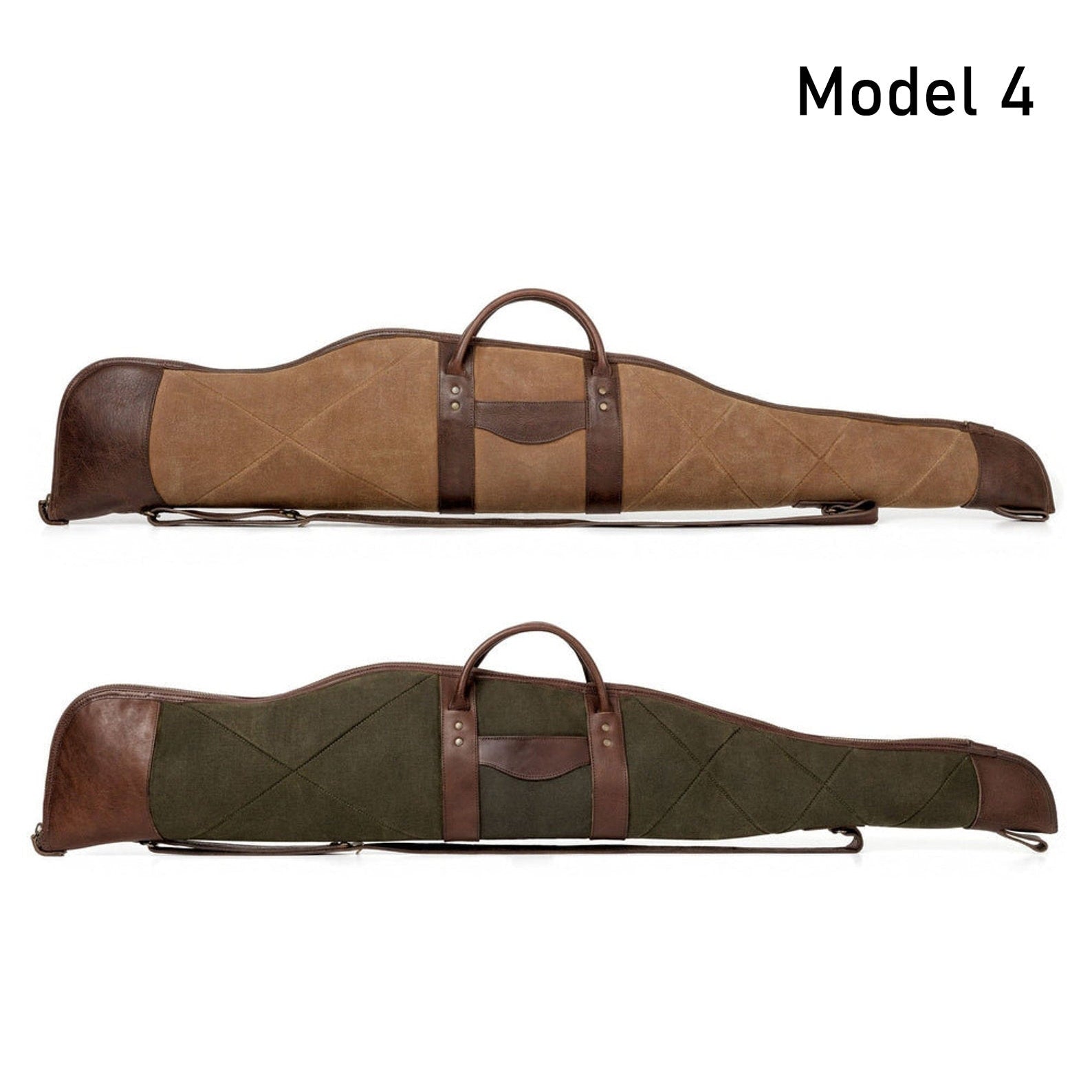 Handmade 9 Model | Leather Rifle Bag | Canvas Rifle Bag | Waxed Canvas