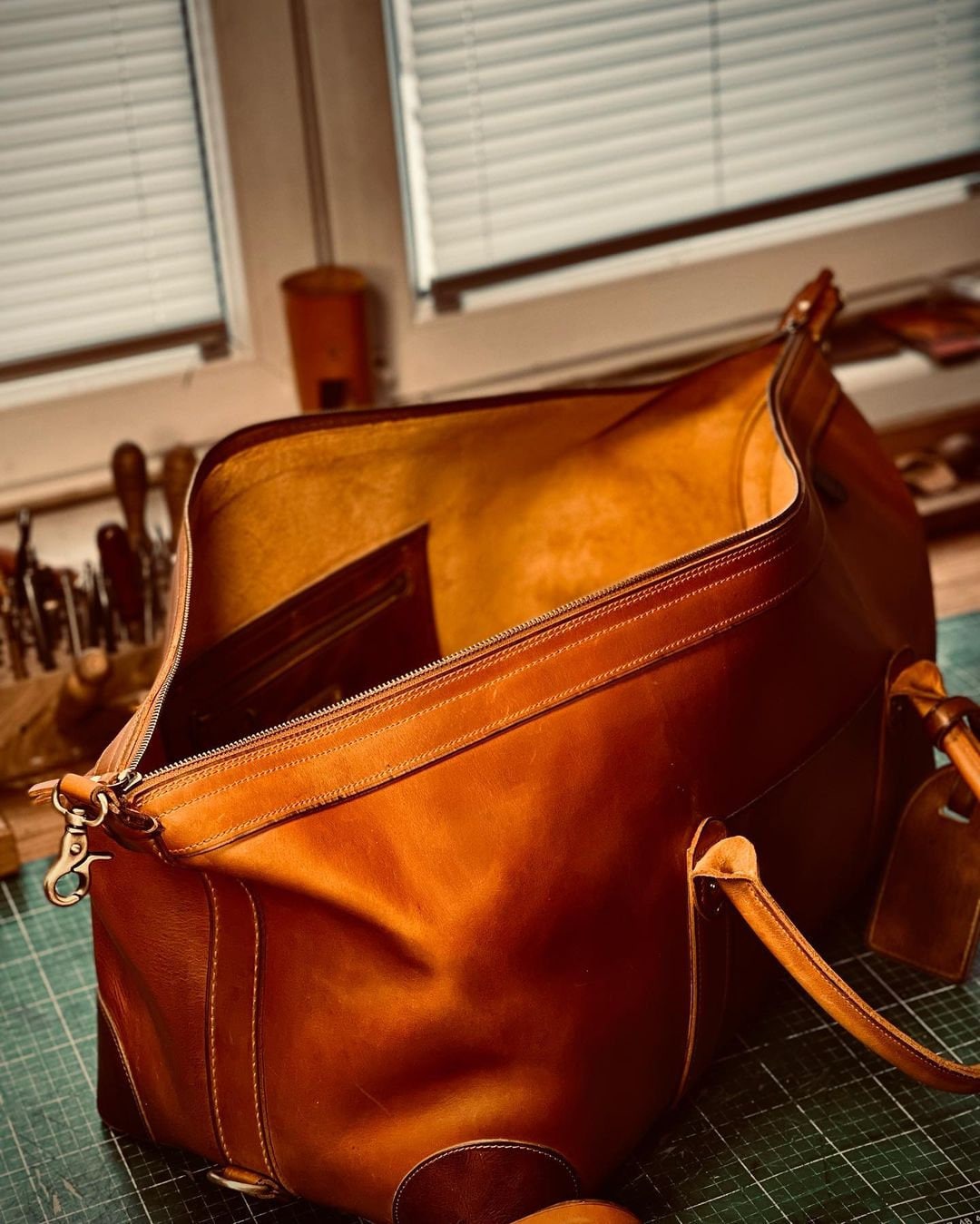 Limited Edition Handmade Handmade Duffle Bag Travel | Leather Bag | Le ...