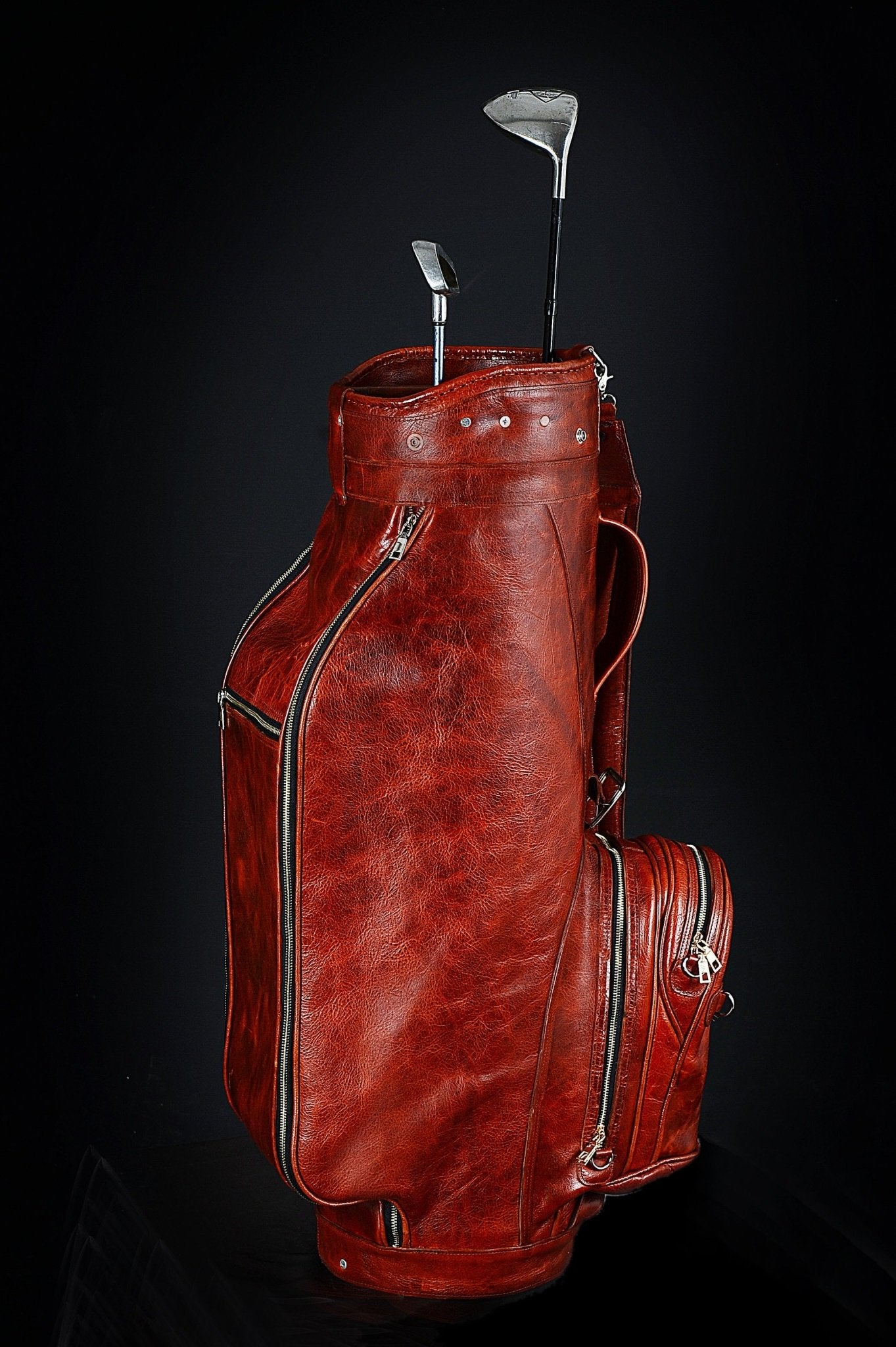 Limited | Handmade Leather Golf Bag | Tailor Made | Leather Golf Stand ...